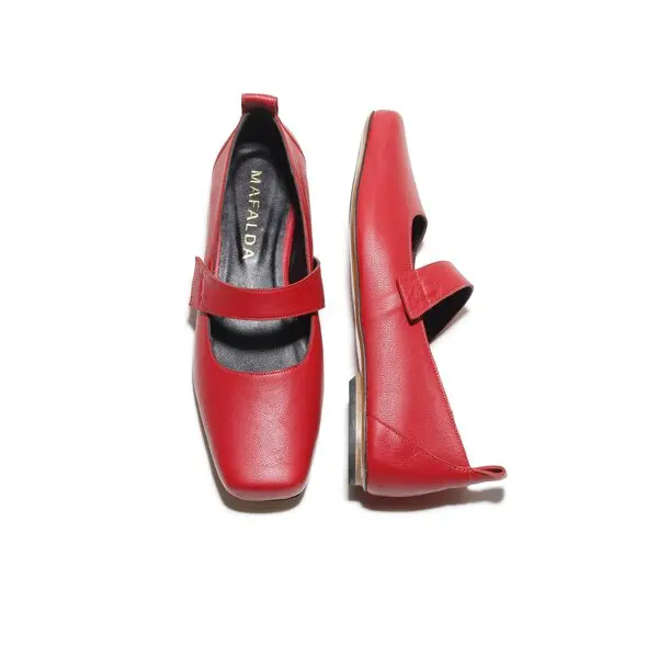 MAFALDA Tami Mary Janes - Red