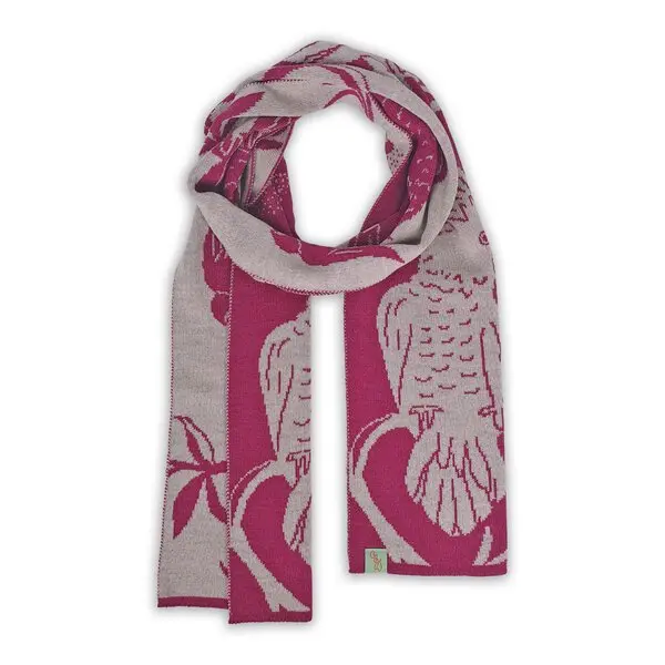 OTTO & SPIKE Scarves Hello Cocky Hibiscus - Pink