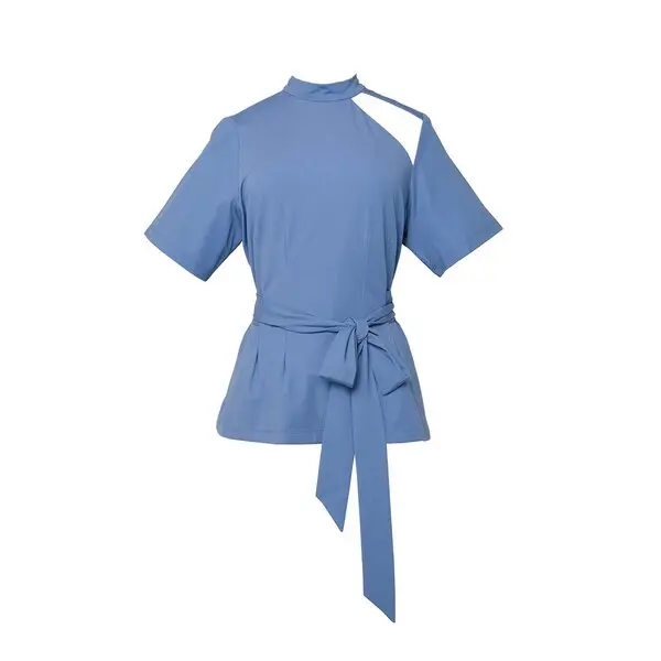 EMMA WALLACE Cheryl Top - Blue