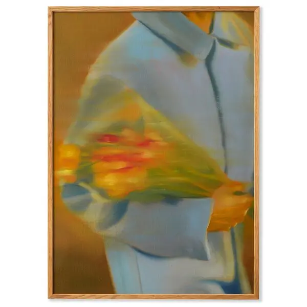 PAPER COLLECTIVE Neutrals On The Way Home Art Print 30x40 Cm - Blue
