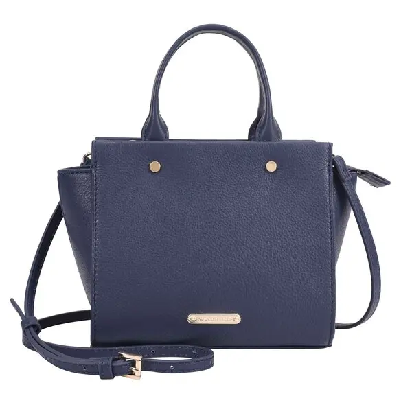PAUL COSTELLOE Drini Leather Crossbody Bag Iris