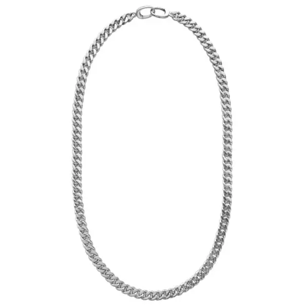 ONI Maxi Cuban Link Long Chain / Waist Chain - Silver