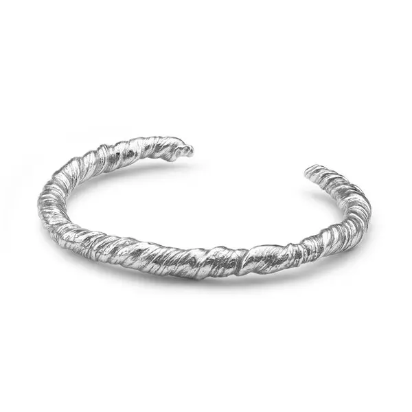EVA REMENYI Nautilus Twisted Bracelet - Silver