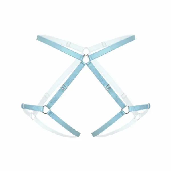 MONIQUE MORIN LINGERIE Rush Harness Moonlit - Blue