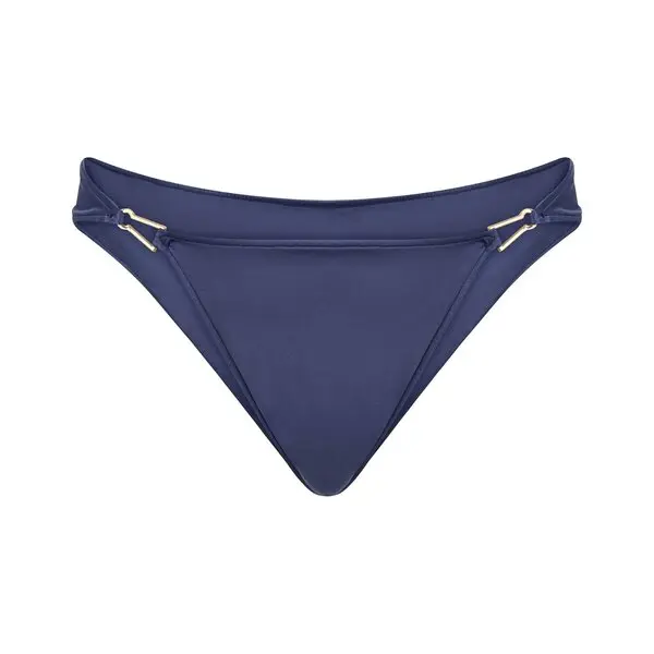 BIANCA RESORTWEAR Lena Swim Bottom In Charcoal - Blue