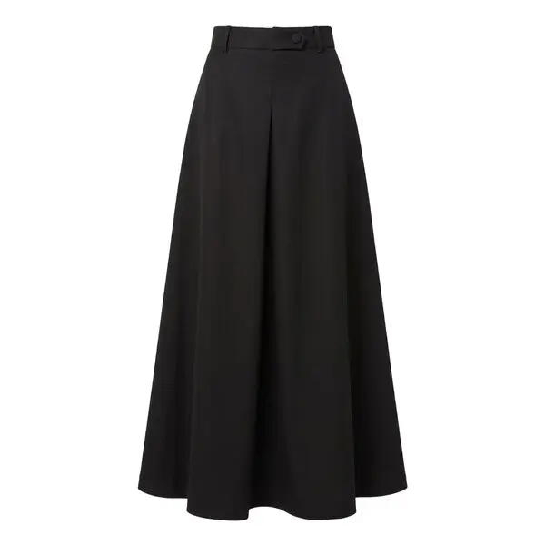 ASHITA FERNANDES High-waisted Full-length Silhouette Skirt