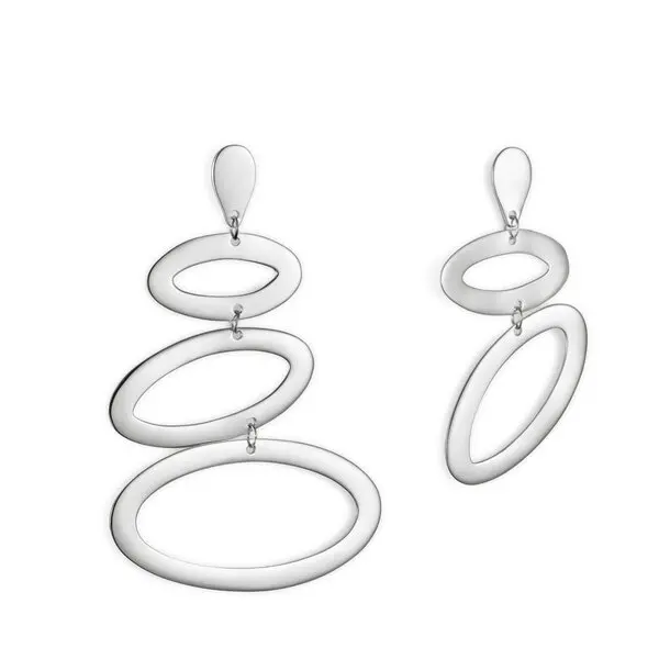 TOOLALLY Asymmetric Ellipses - Silver