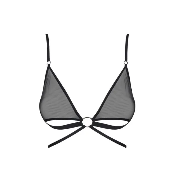 PROMEES Gianna Sheer Bra - Black