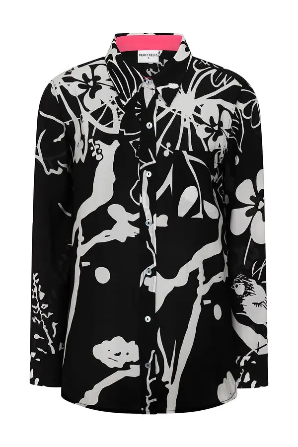 MERCY DELTA Black / White Goodwood, Imaginary Paradise - Black/white