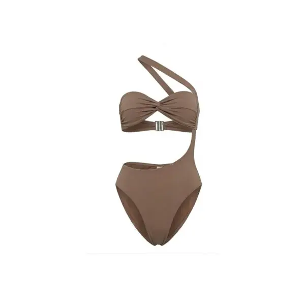 VERONI SWIM Neutrals Rhea One Piece - Brown