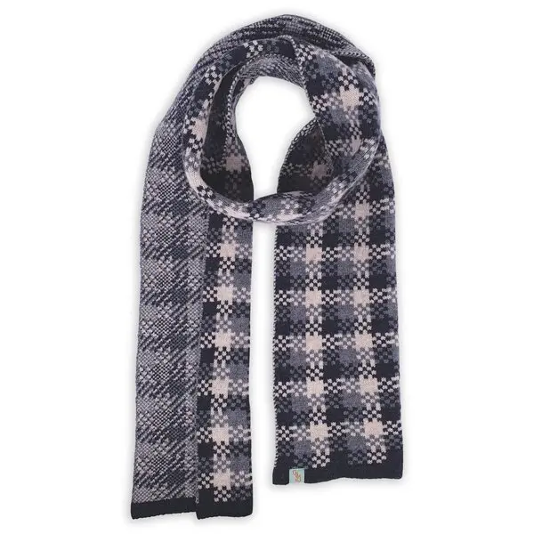 OTTO & SPIKE Neutrals Scarves Picnic Charcoal - Grey