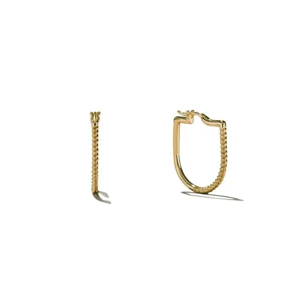 ONI Braided Everyday U-hoops - Gold