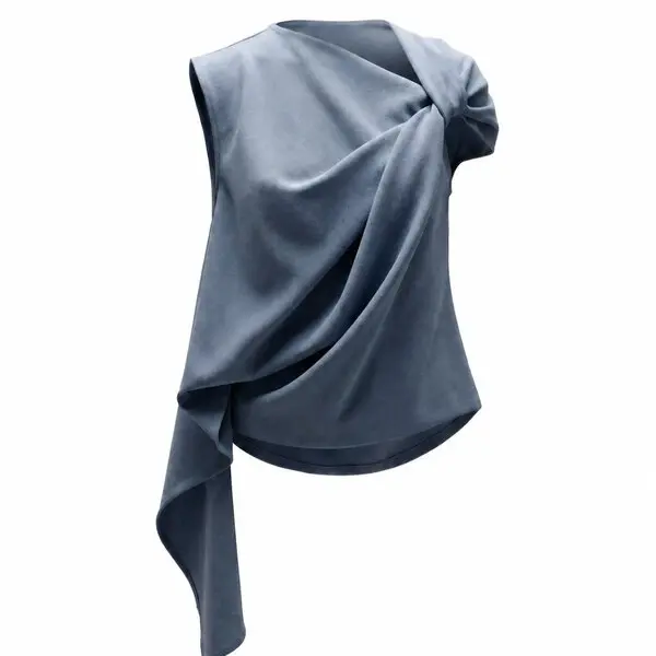 LENDROP STUDIOS Laurent Twisted Top Slate - Blue