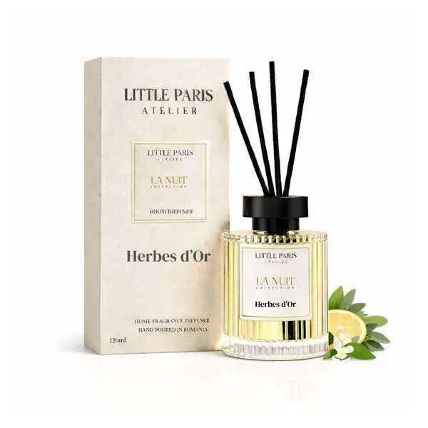 LITTLE PARIS ATELIER Reed Diffuser Herbes D'or