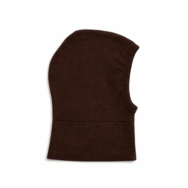 FIORA MUSE Cashmere Balaclava Hood - Brown