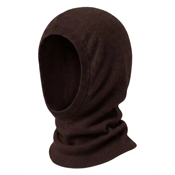 FIORA MUSE Cashmere Balaclava Hood - Brown