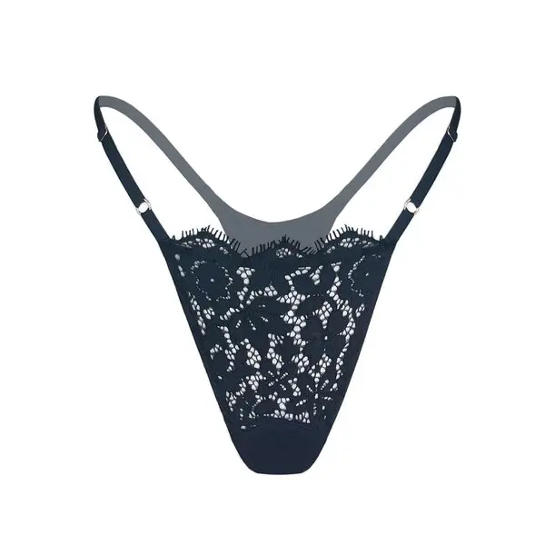 MONIQUE MORIN LINGERIE Frisson Micro-g Thong - Black