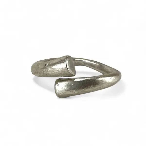 BY VIRGO Auren Antique Ring - Silver