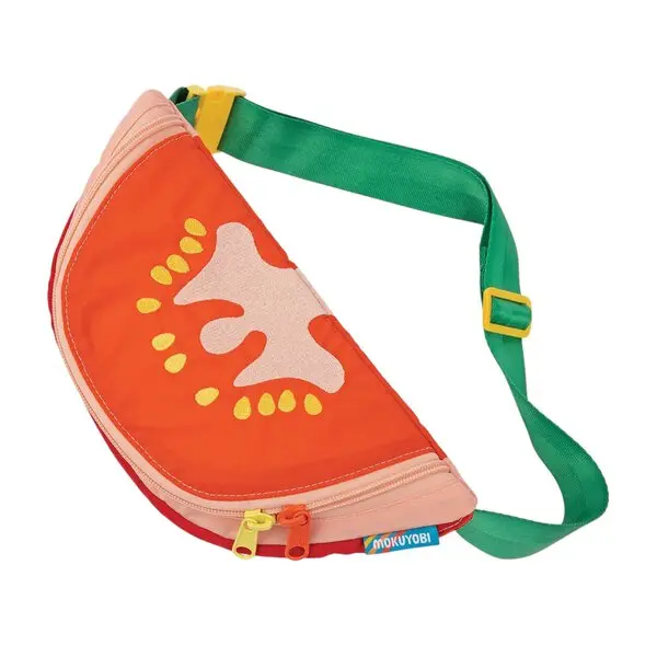 MOKUYOBI Red / Green Tomato Slice Sling - Red/green