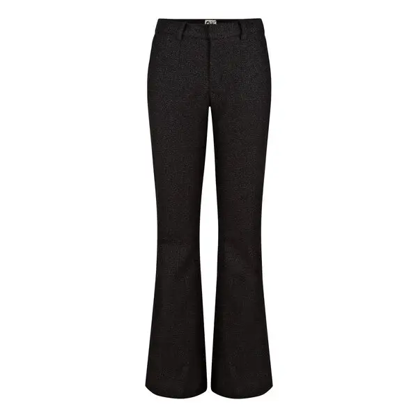BOUTIQUE KAOTIQUE Flared Wool Trousers - Grey