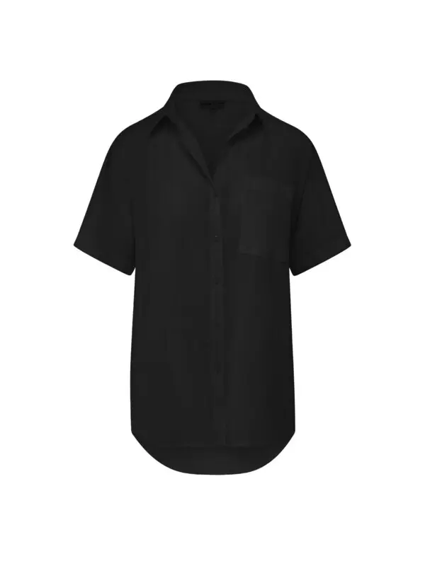 CHANGE OF SCENERY Neutrals / Michelle Shirt - Black