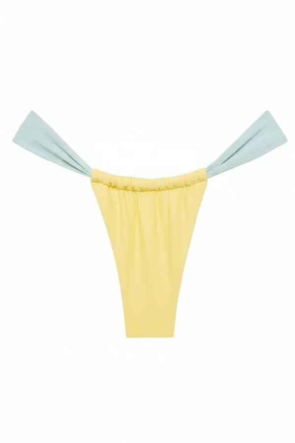 MONTCE Sunshine Binded Sandra Bikini Bottom - Yellow
