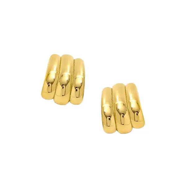 MICKEY'S GIRL En Monroe Waterproof Earrings - Gold