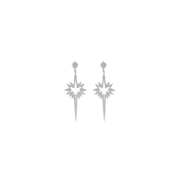STEPHANIE BROWNE AUSTRALIA Love Comet Earrings - Silver