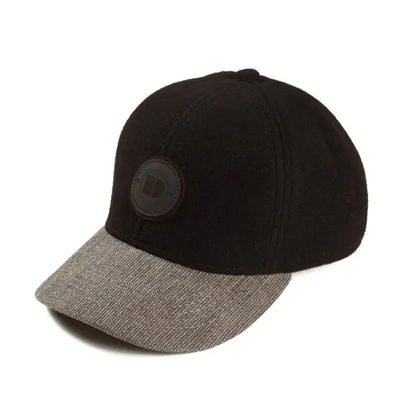 DASMARCA HATS Johnny Wool Baseball Cap - Black