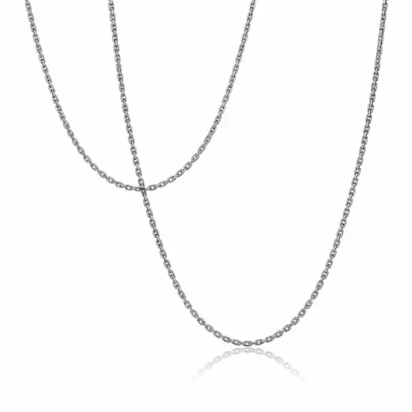 CARTOGRAPHY Diamond Life Petit Link Cable Chain In Sterling - Silver