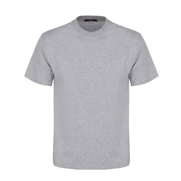 DAVID WEJ Marco Cotton Crew Neck - Grey