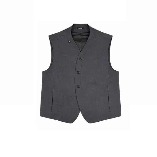 WIN OUT Unconventional Suit Waistcoat - Grey