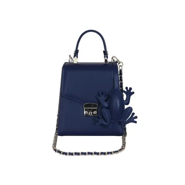 F3ROG BY RANA Crossbody Box Bag - Blue