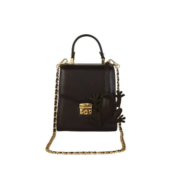 F3ROG BY RANA Crossbody Box Bag - Brown
