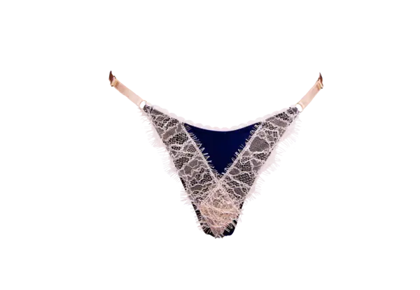 NOBLESSE OBLIGE Navy Luna String - Blue
