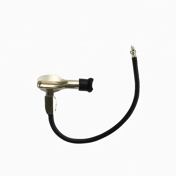 ECCE ARTISAN DIAMONDS 925k Sterling Silver Hair Dryer Mini Pin - Black