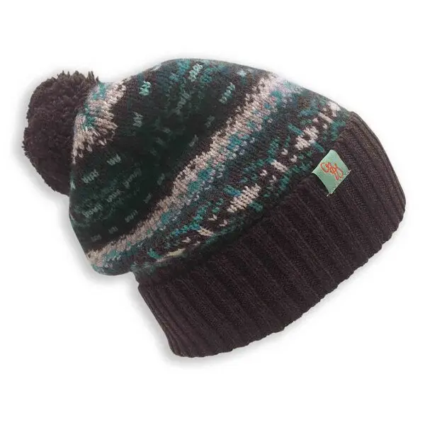 OTTO & SPIKE Brown / Blue / Neutrals Beanies Irish Twist Blues - Brown/blue