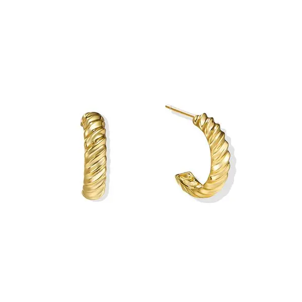 LAIT & LUNE Cadiz Hoop Earrings 18k Vermeil - Gold