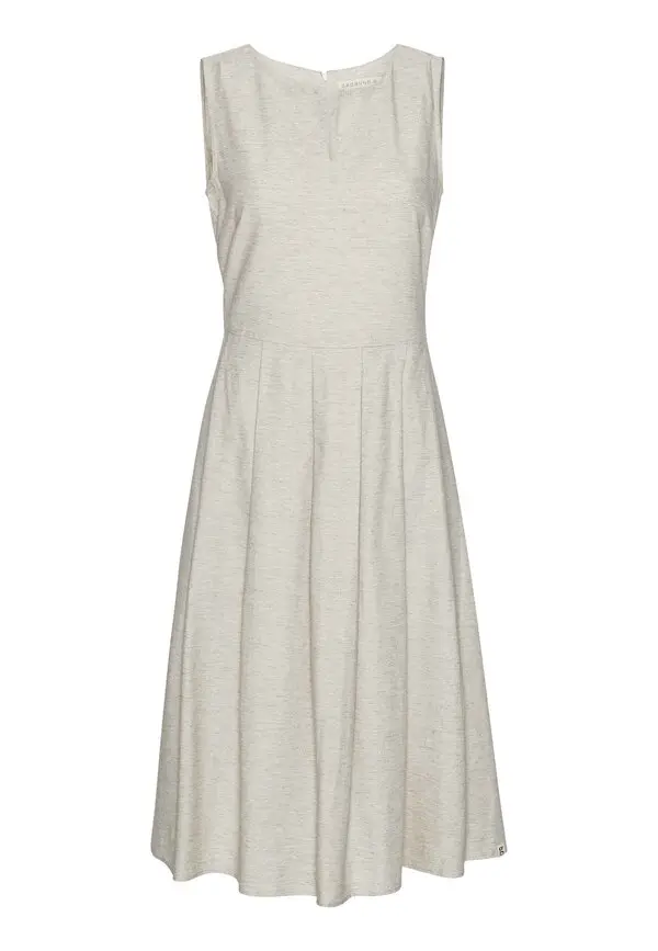 GROBUND Christiane Dress The One With Linen - White