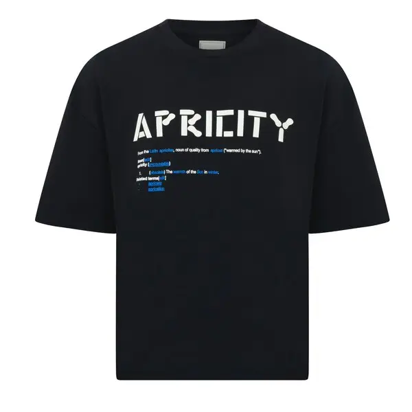 GUAJ LONDON Apricity T-shirt - Black