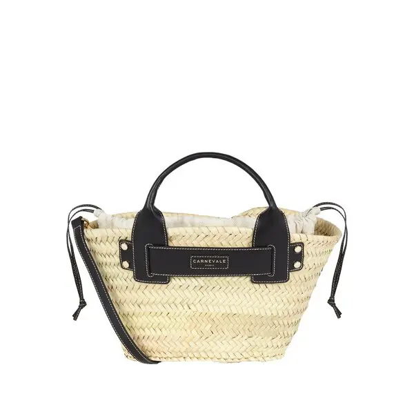 CARNEVALE Neutrals Aria Basket - Black