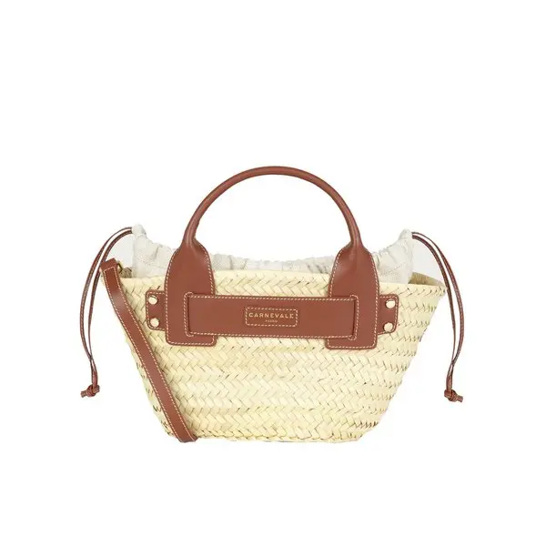 CARNEVALE Neutrals Aria Basket - Brown