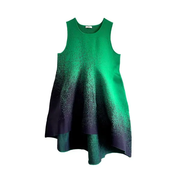 ARTO. Unlimited Energy Asymmetrical Bubble Dress - Black