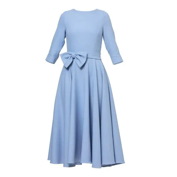 HELEN MCALINDEN Eva Sky Dress - Blue