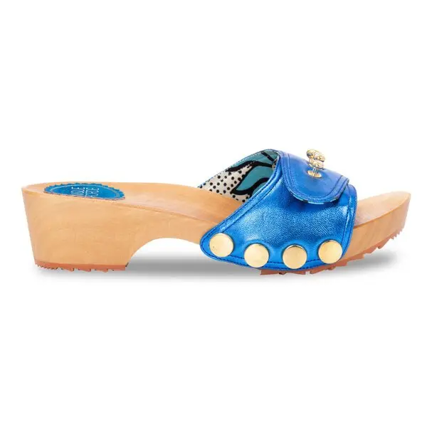 Nique Forde Cobalt Lucille Sandals - Blue
