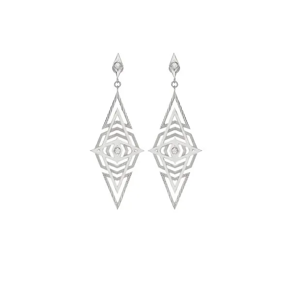 ZOË & MORGAN Volcano Earrings - Silver