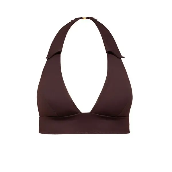 KIKKI-G SWIMWEAR Guilia Bikini Top - Brown