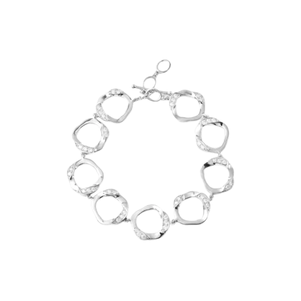 LUCY QUARTERMAINE Volcan Bracelet - Silver