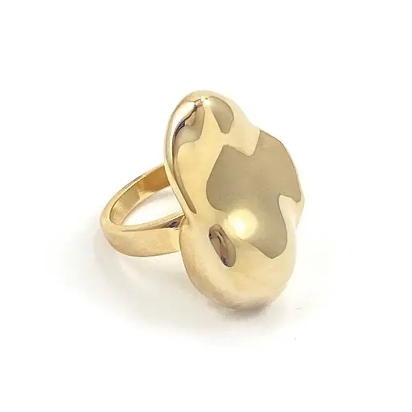 BIKO Molten Ring - Gold