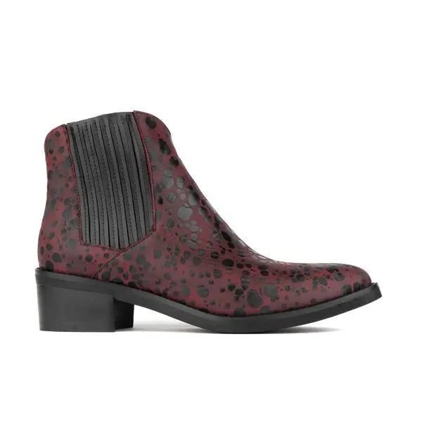 EMBASSY LONDON USA Texas Burgundy - Black